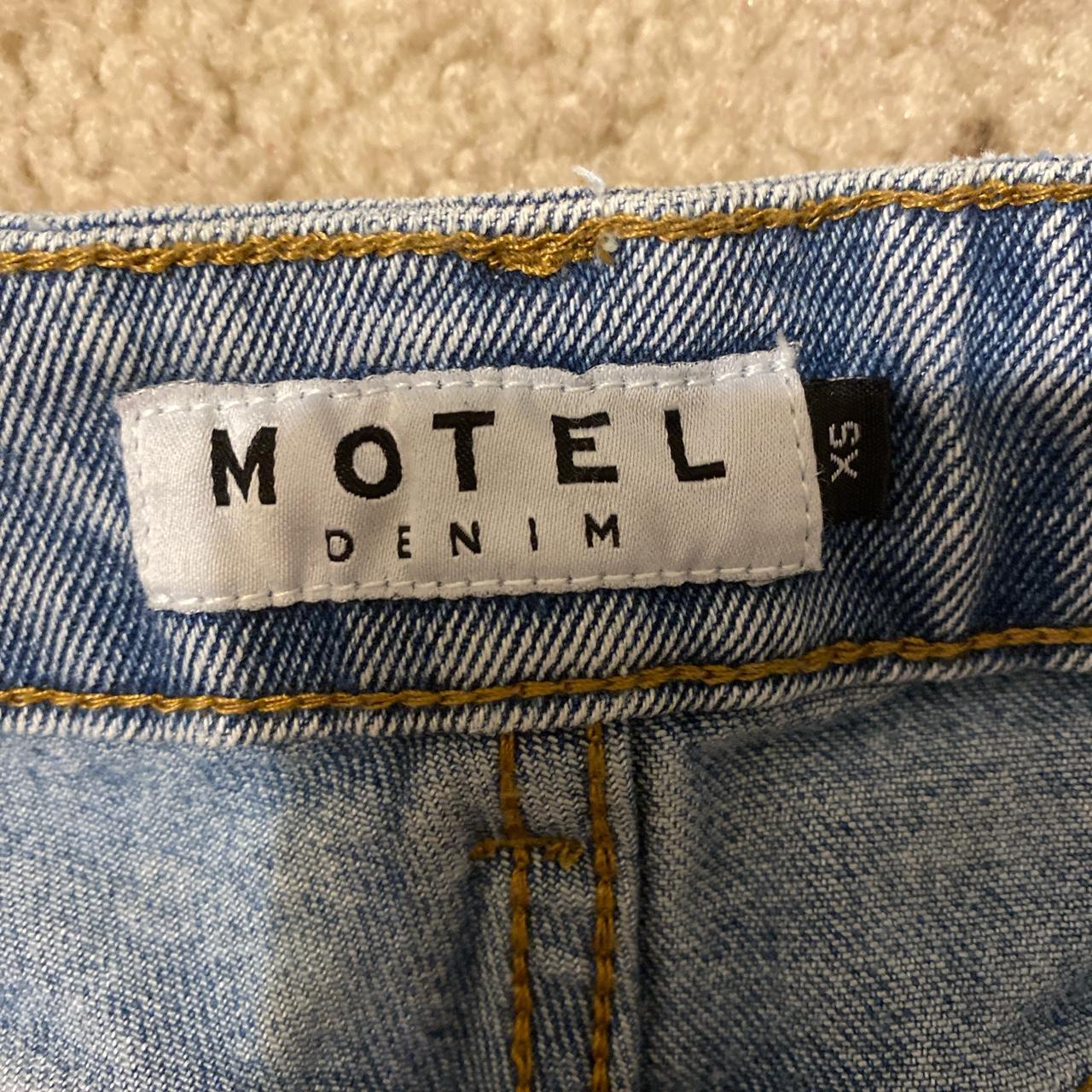 Motel Rocks denim boot cut jeans! very high waisted... - Depop