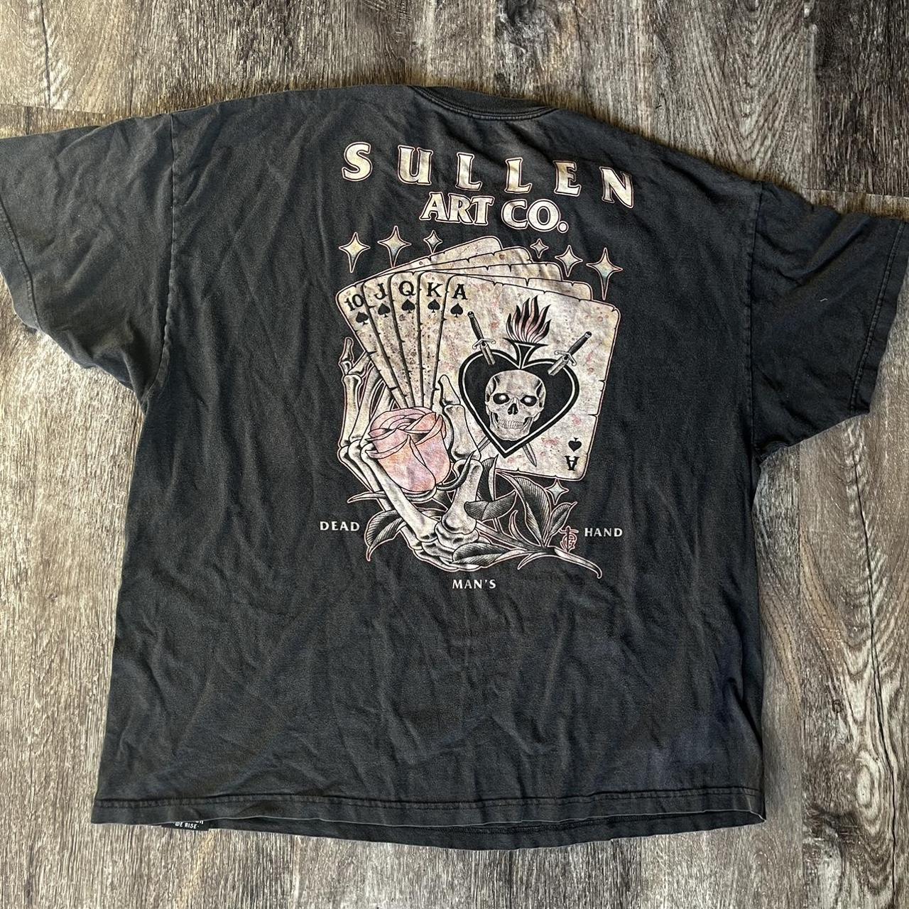sullen art co graphic tee vintage style size 3x - Depop