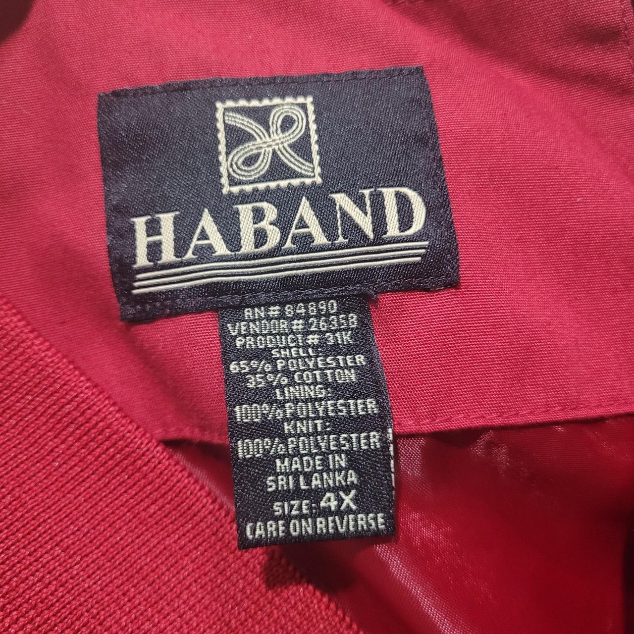 Haband Men's Red Jacket | Depop