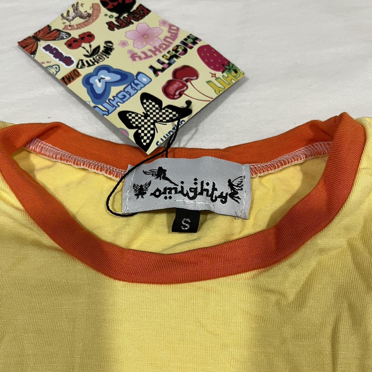 O-MIGHTY Women's Orange and Yellow Vests-tanks-camis | Depop