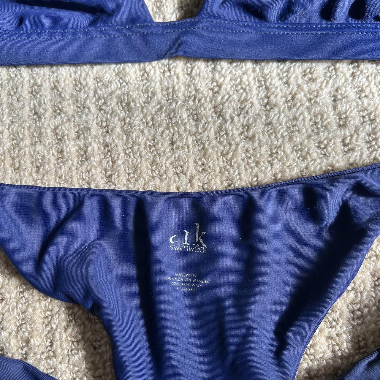 Ark navy blue bikini - Depop