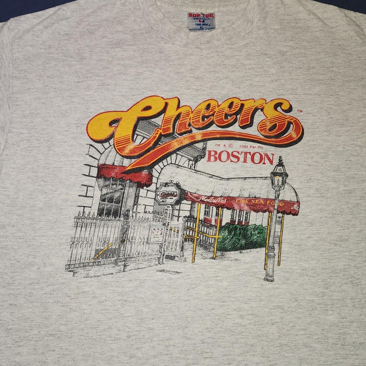 Vintage 80s/90s single stitch Cheers tv show promo... - Depop