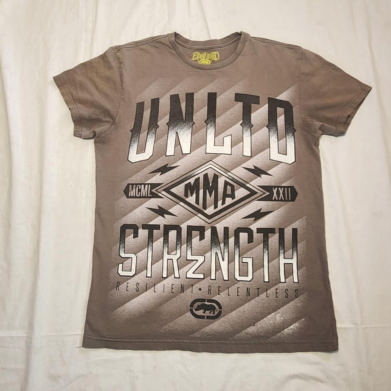 Mens ecko unltd MMA tshirt size medium 19x26.5 - Depop