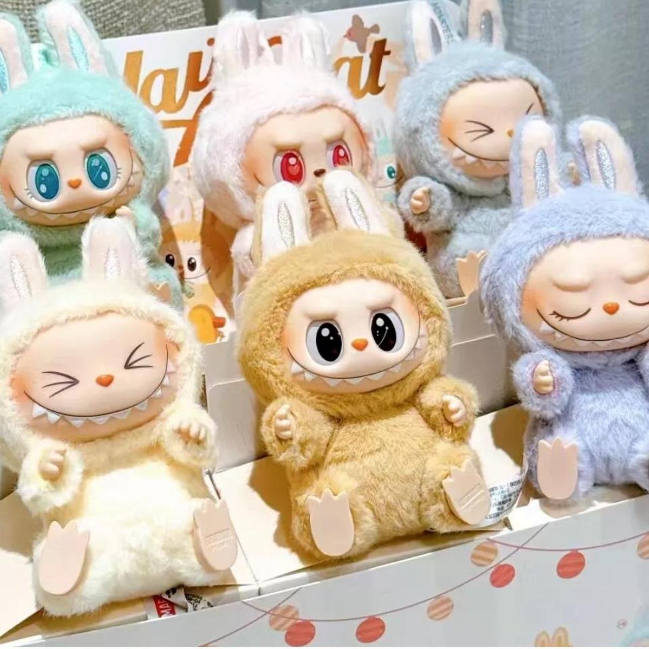 🌸 Labubu V1 Exciting Macaron and V2 Have a seat... | Depop