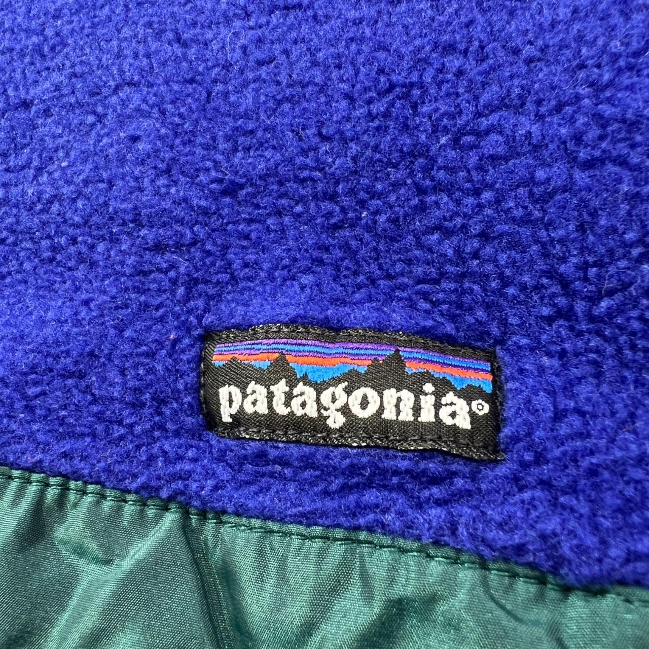 Vintage Patagonia Fleece Vintage Patagonia Snap-T... - Depop