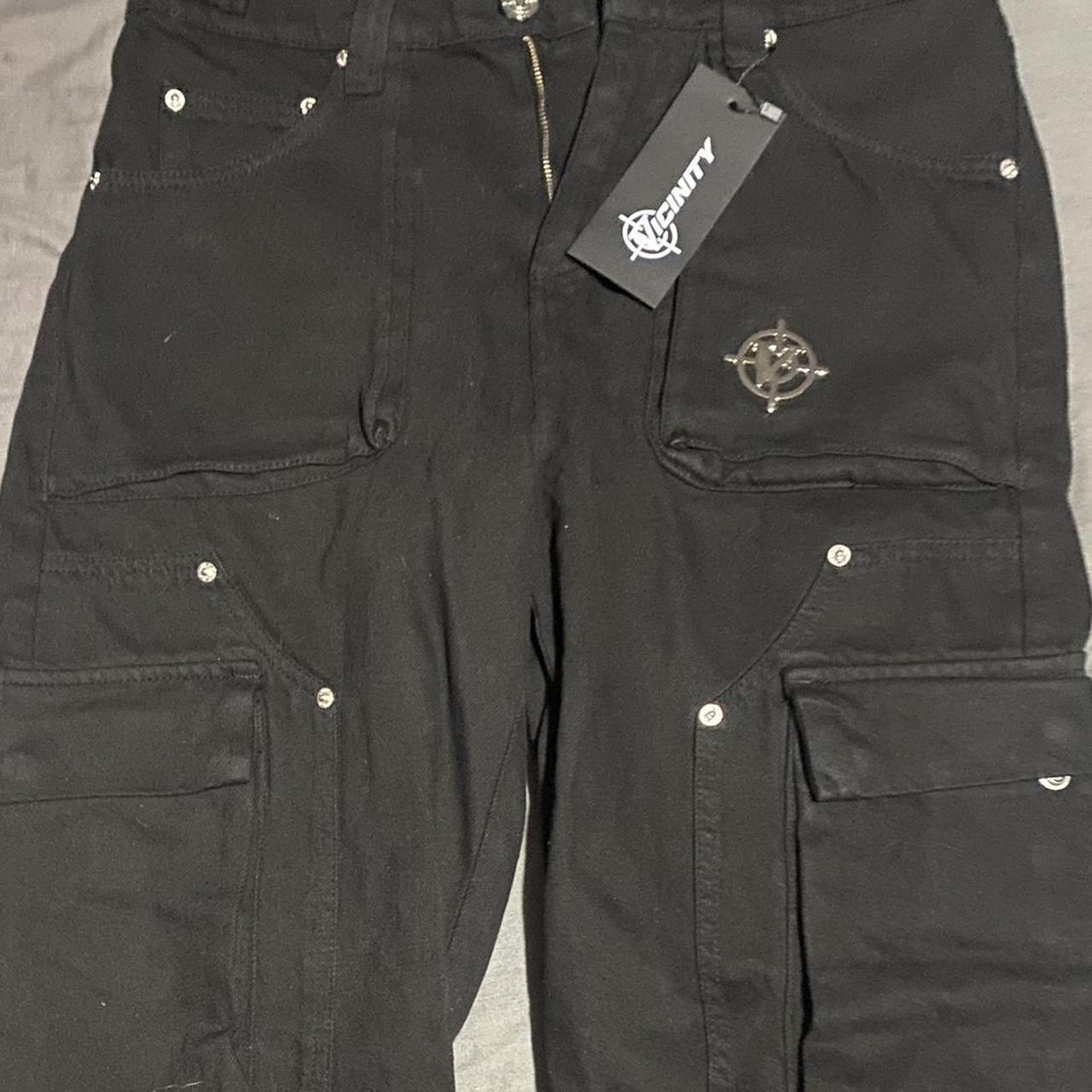 Vicinity x lost boys carpenter cargo pants Black... - Depop