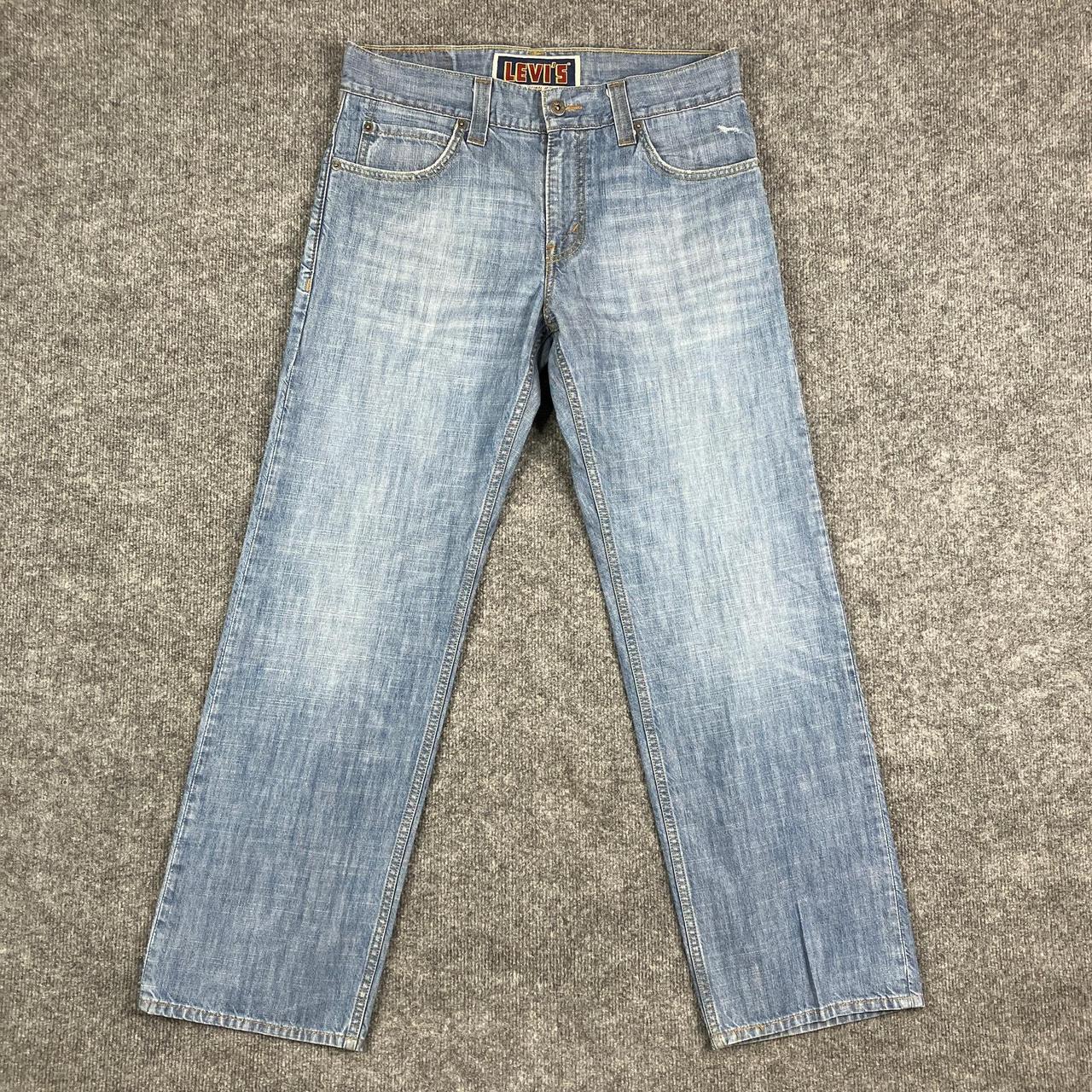 Levi's 549 Jeans Mens 32x30 Low Loose Light Wash... | Depop