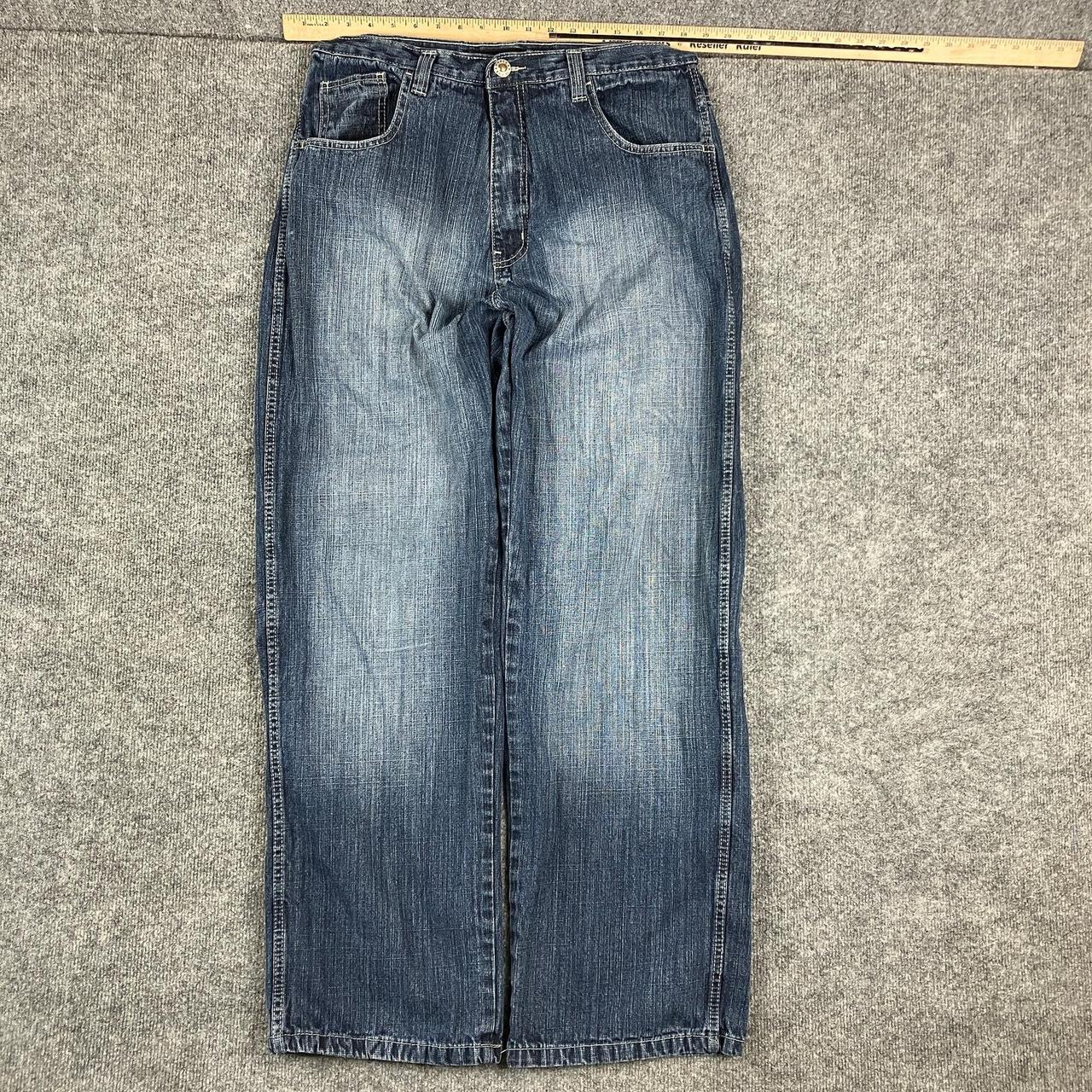 Dodeca Jeans Mens 36x34 Wash Relaxed Fit Denim... | Depop