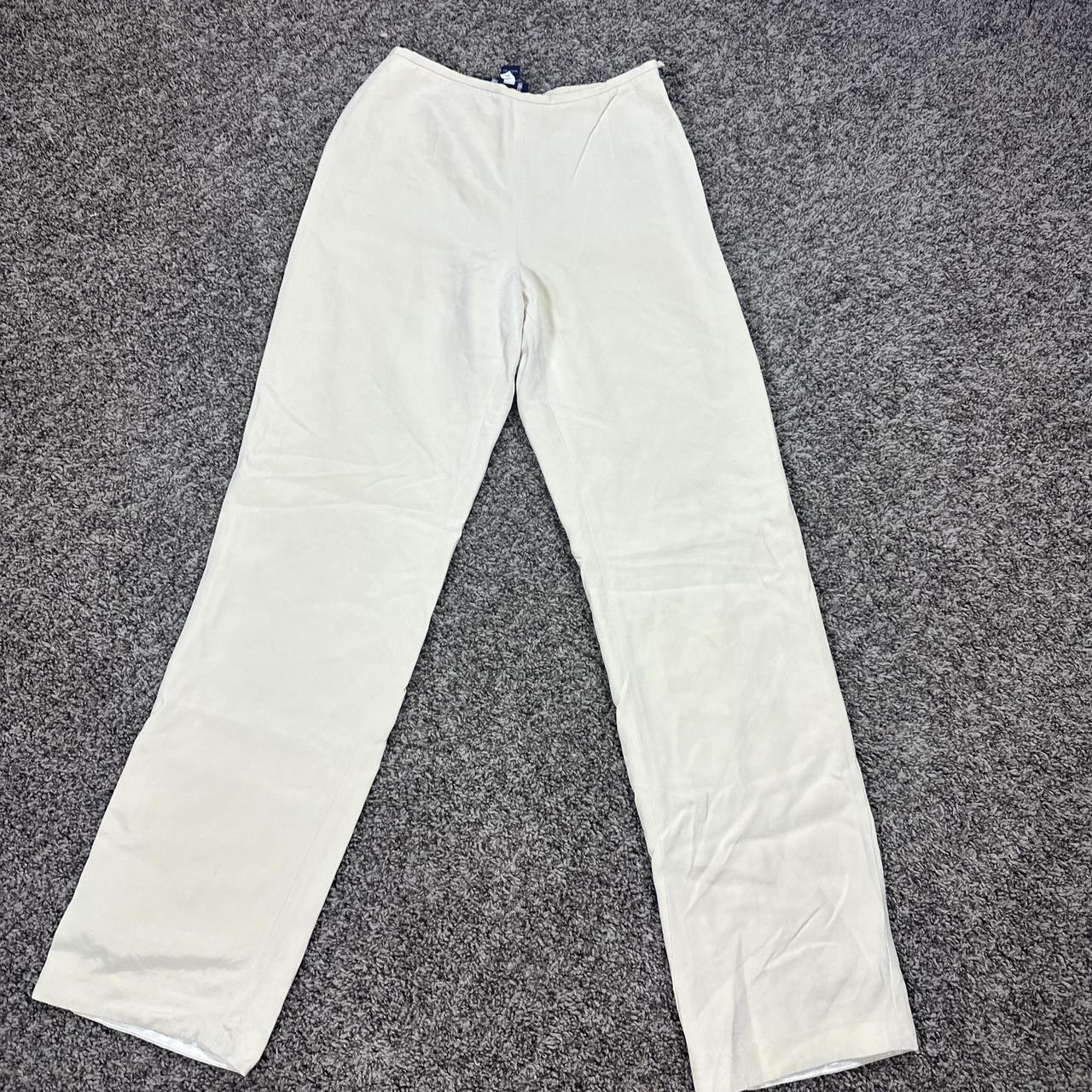 vintage cream slacks - Depop