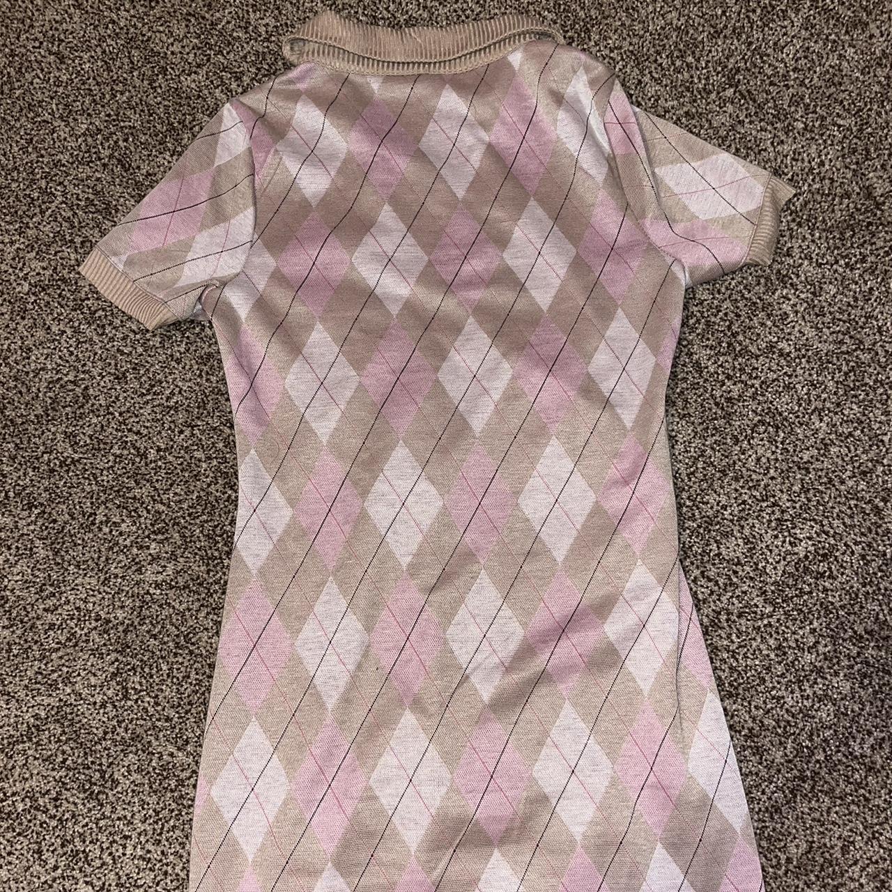 ADORABLE DIAMOND PATTERNED DRESS !! || I got this... - Depop