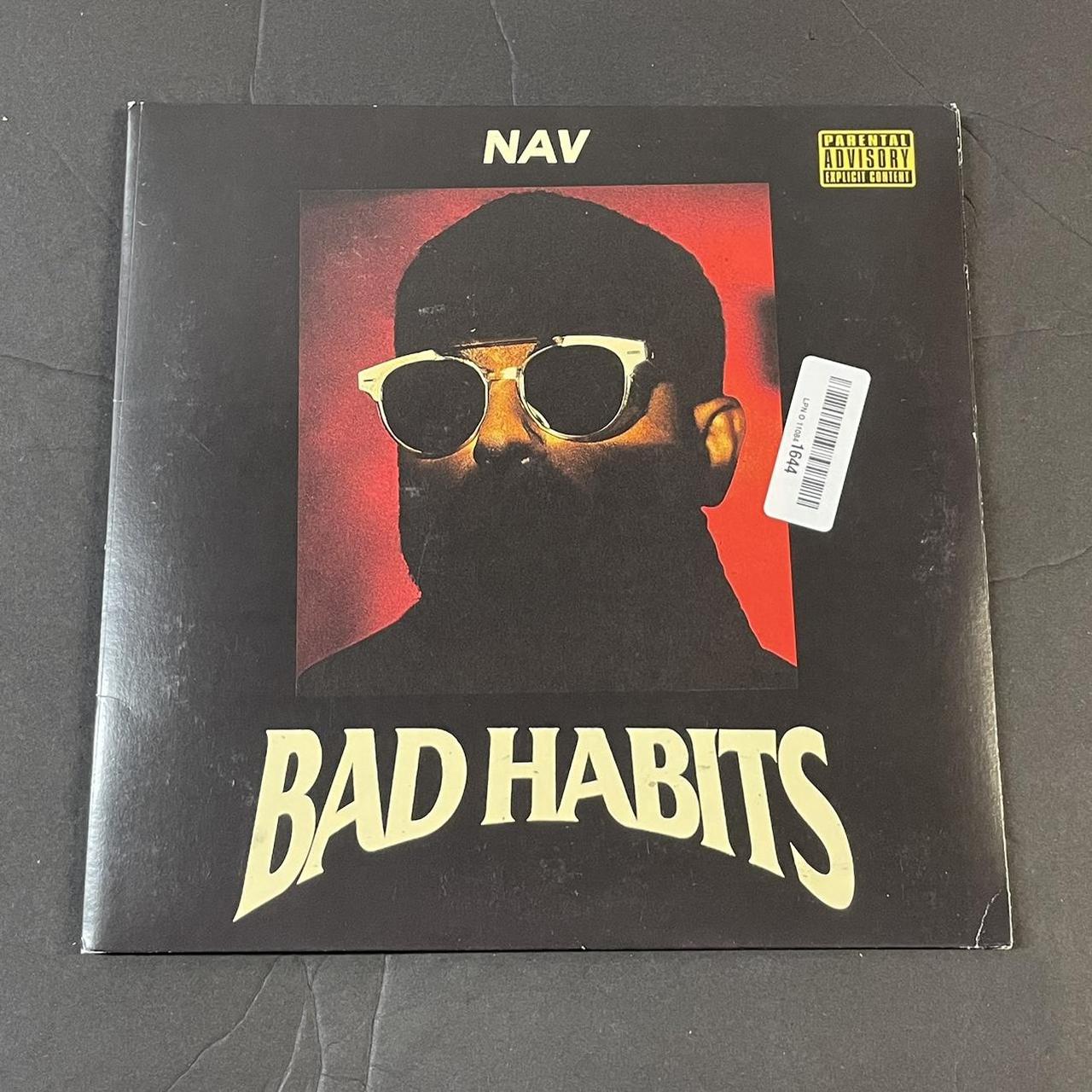 Nav Bad Habits 2LP Vinyl Record, cover has minor... - Depop