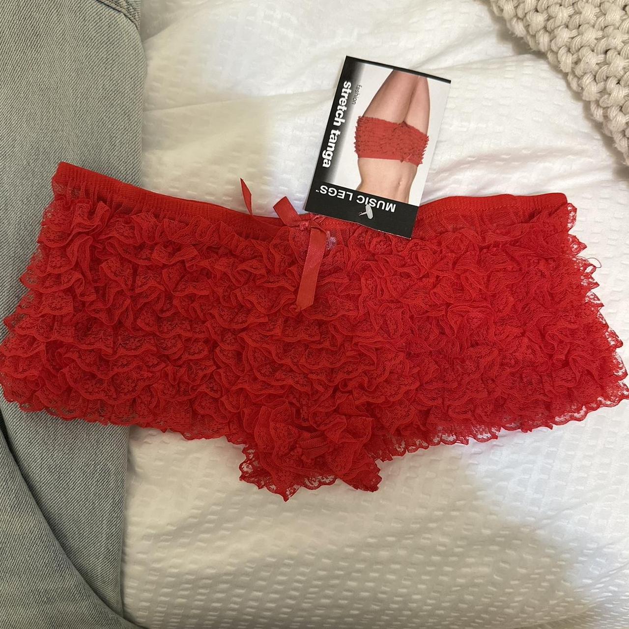 Red bloomers Brand new with tag So cute for... - Depop