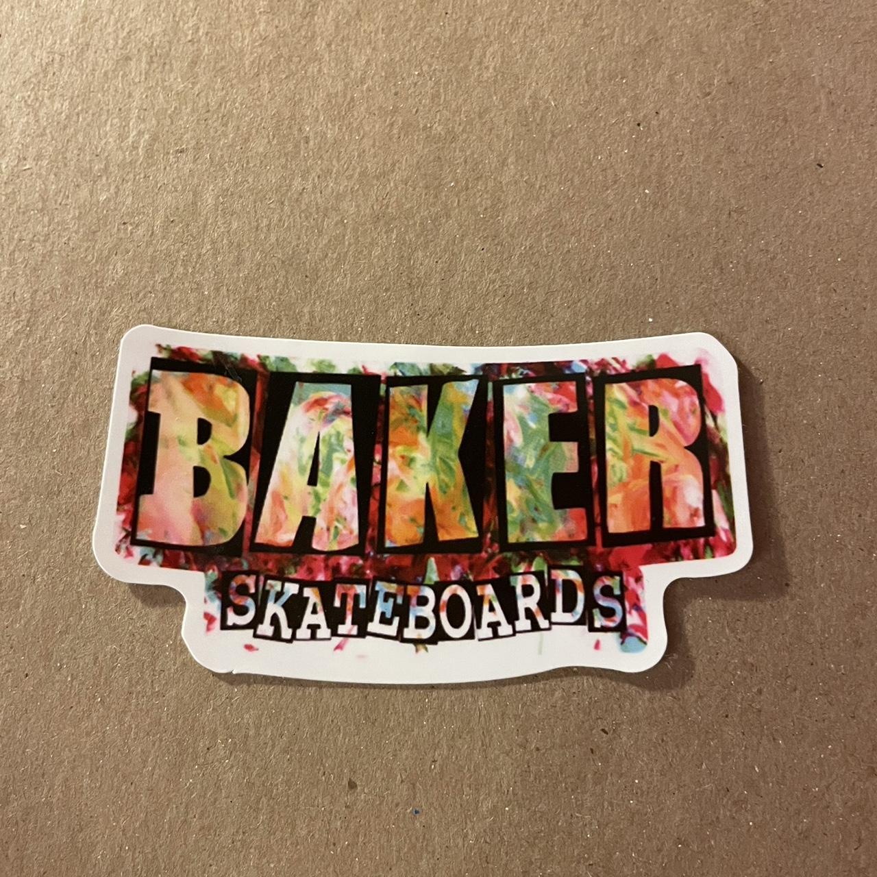 Baker skate sticker Free shipping! #stickers #skater... - Depop