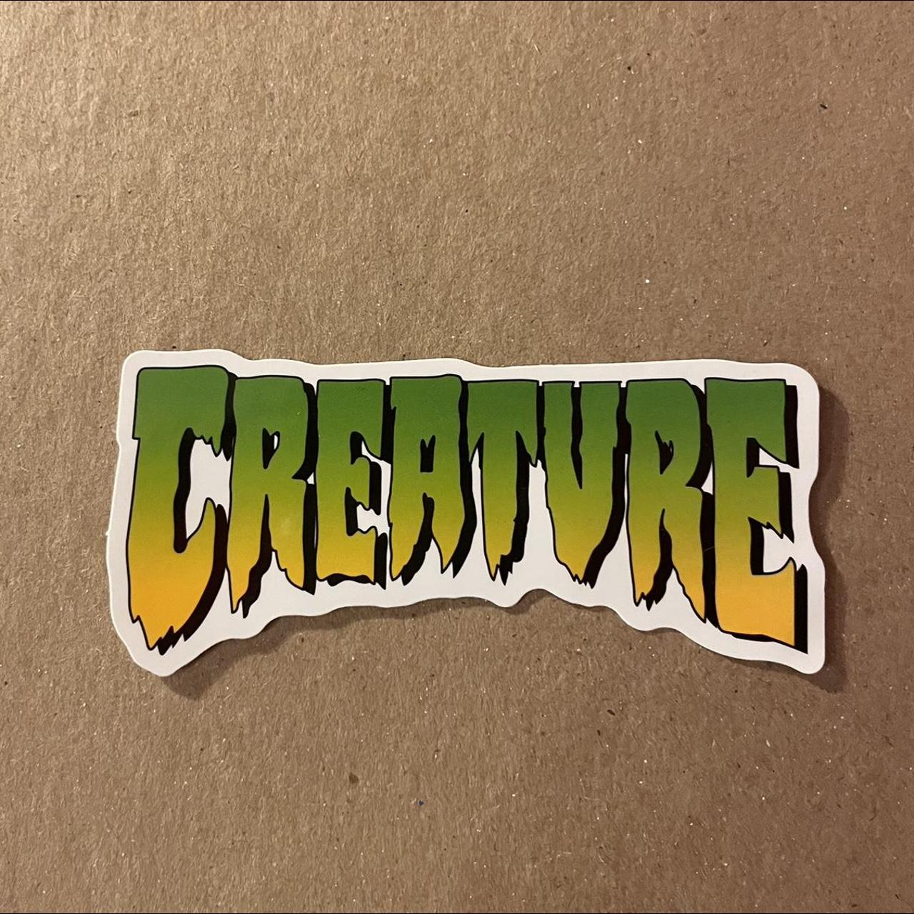 Creature skate sticker Free shipping! #stickers... - Depop