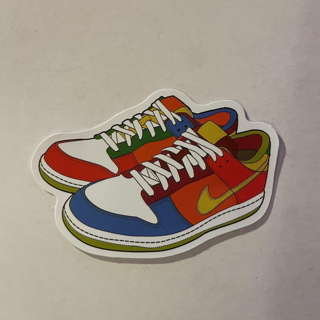 Nike shoes sticker Free shipping! #stickers #vinyl... - Depop