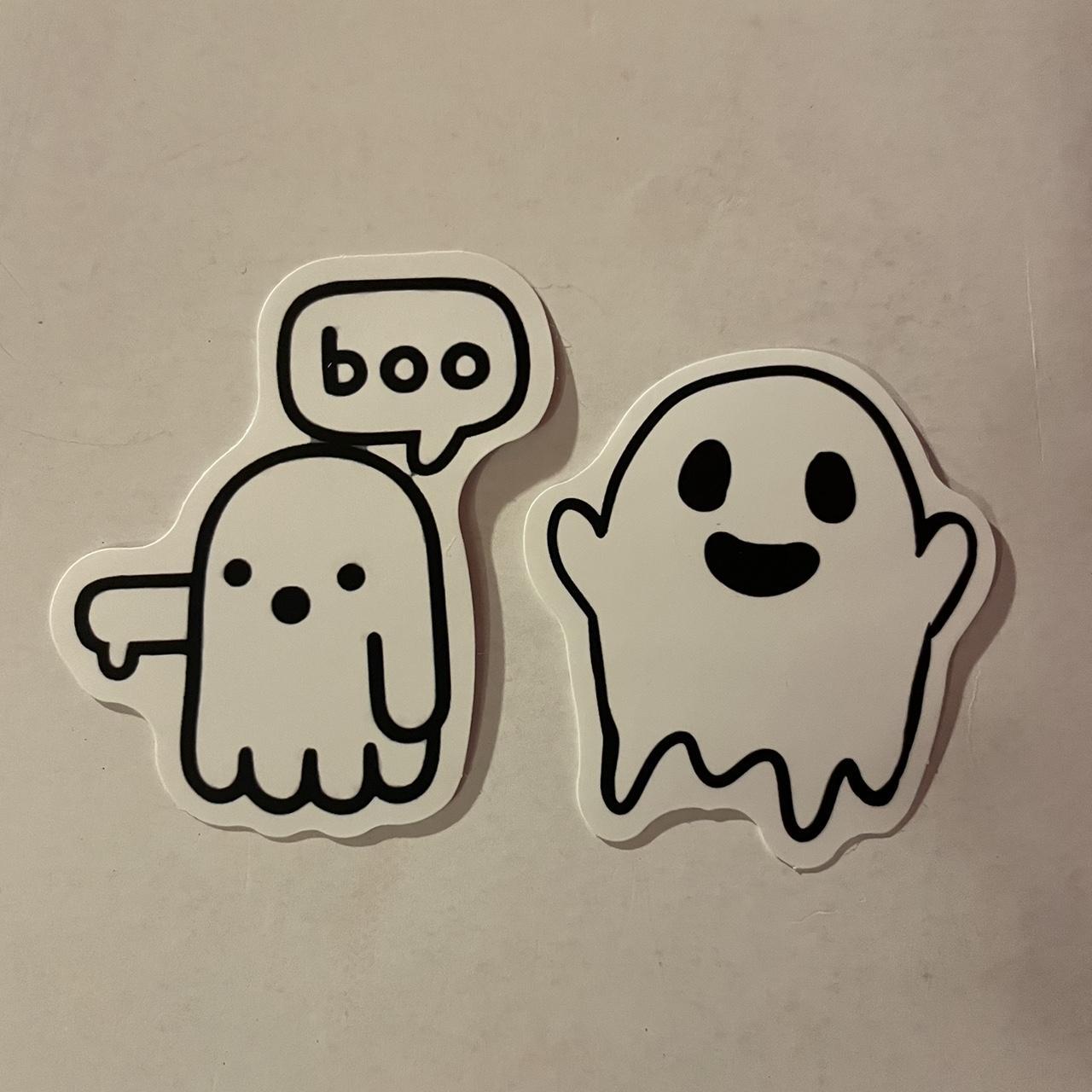 2 Ghost stickers Free shipping! #stickers #vinyl... - Depop