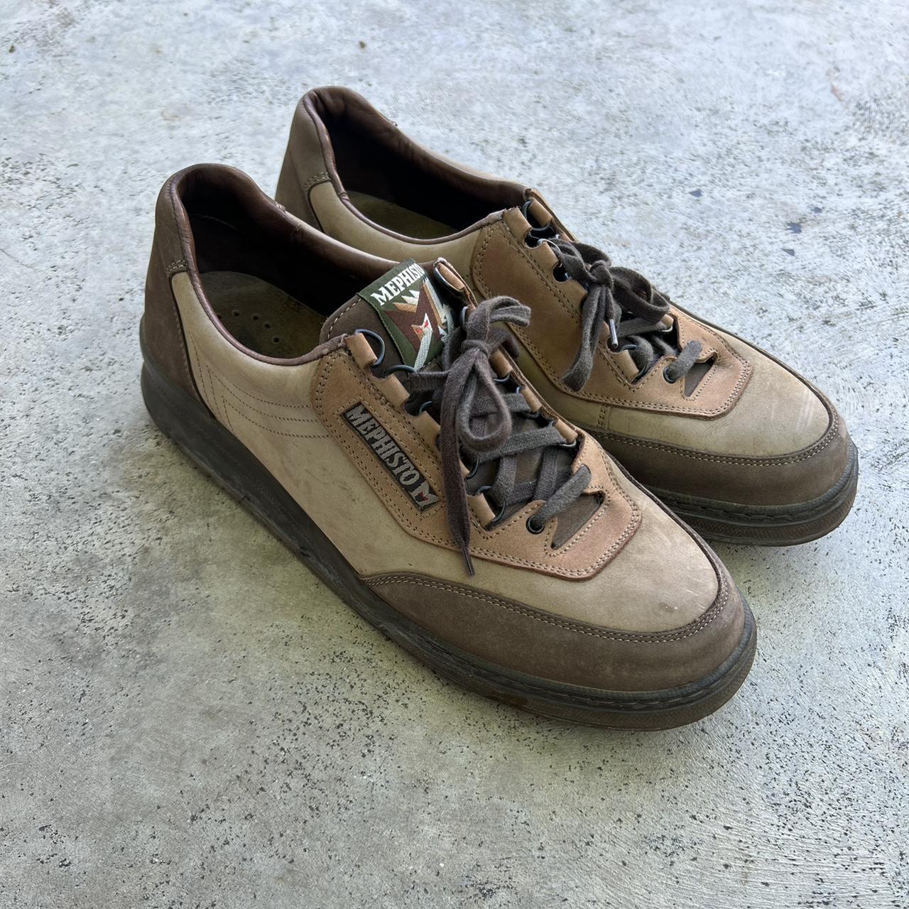 Mephisto shoes, three tone Brand Mephisto Size... - Depop