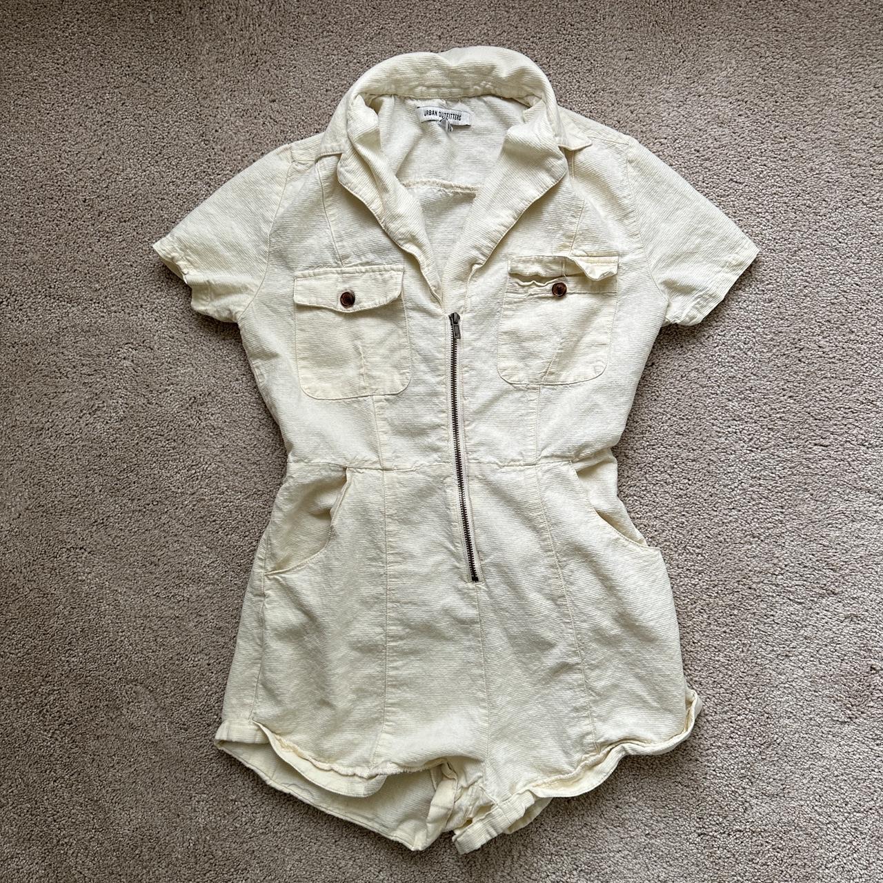 URBAN OUTFITTERS UTILITY ROMPER - size: M -... - Depop
