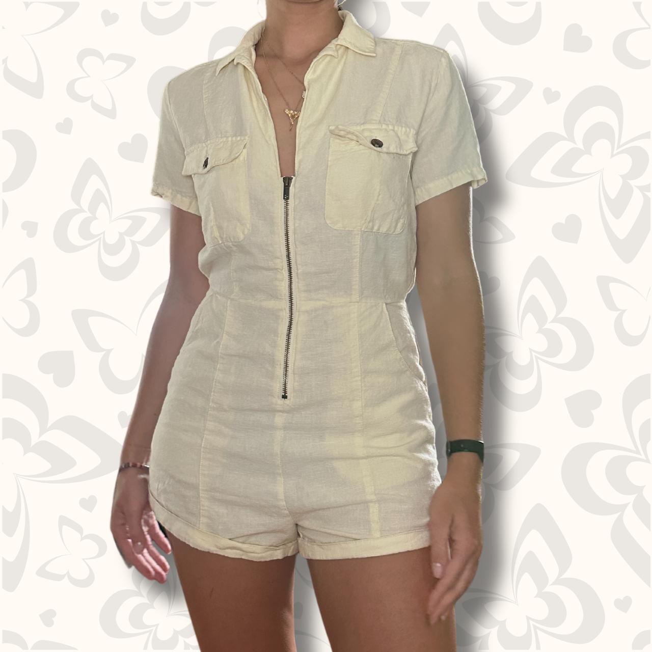 URBAN OUTFITTERS UTILITY ROMPER - size: M -... - Depop