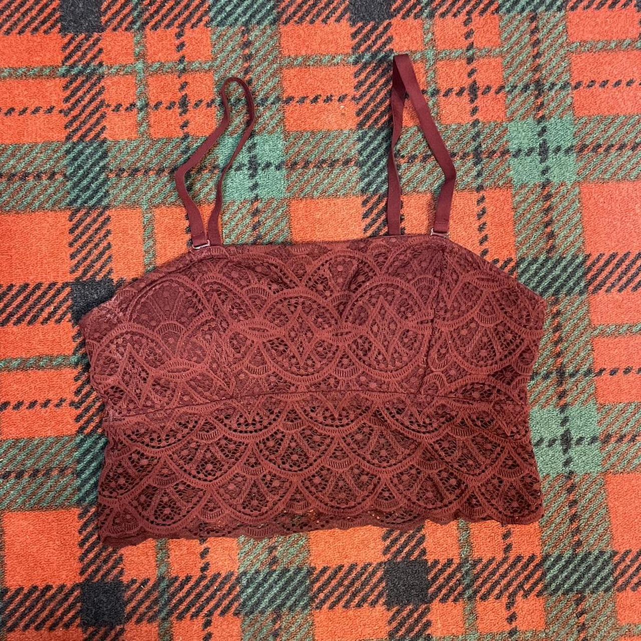 colsie bralette!! - looks worn bc washed a few times... - Depop