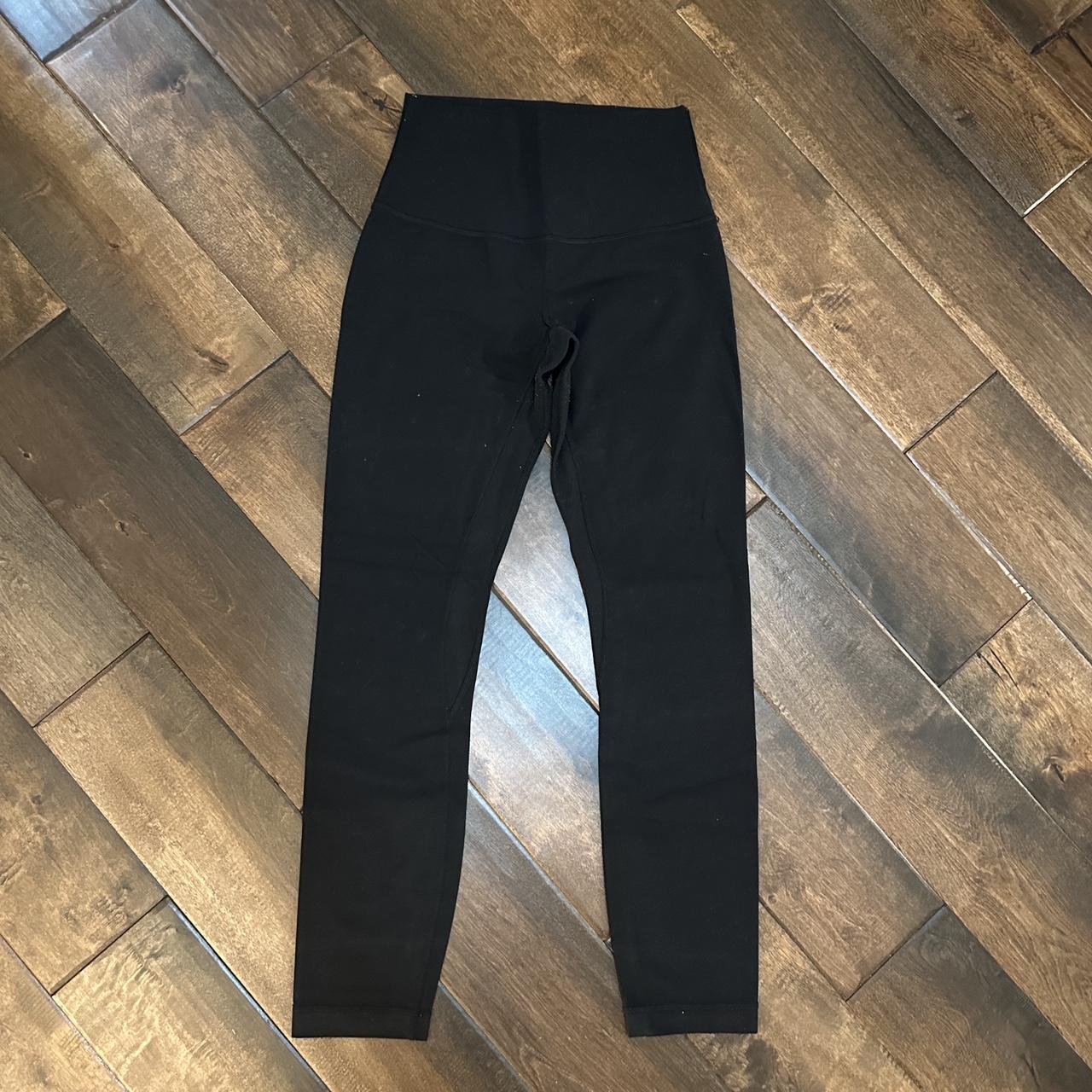 LULULEMON black align leggings size: 4 - has a... - Depop