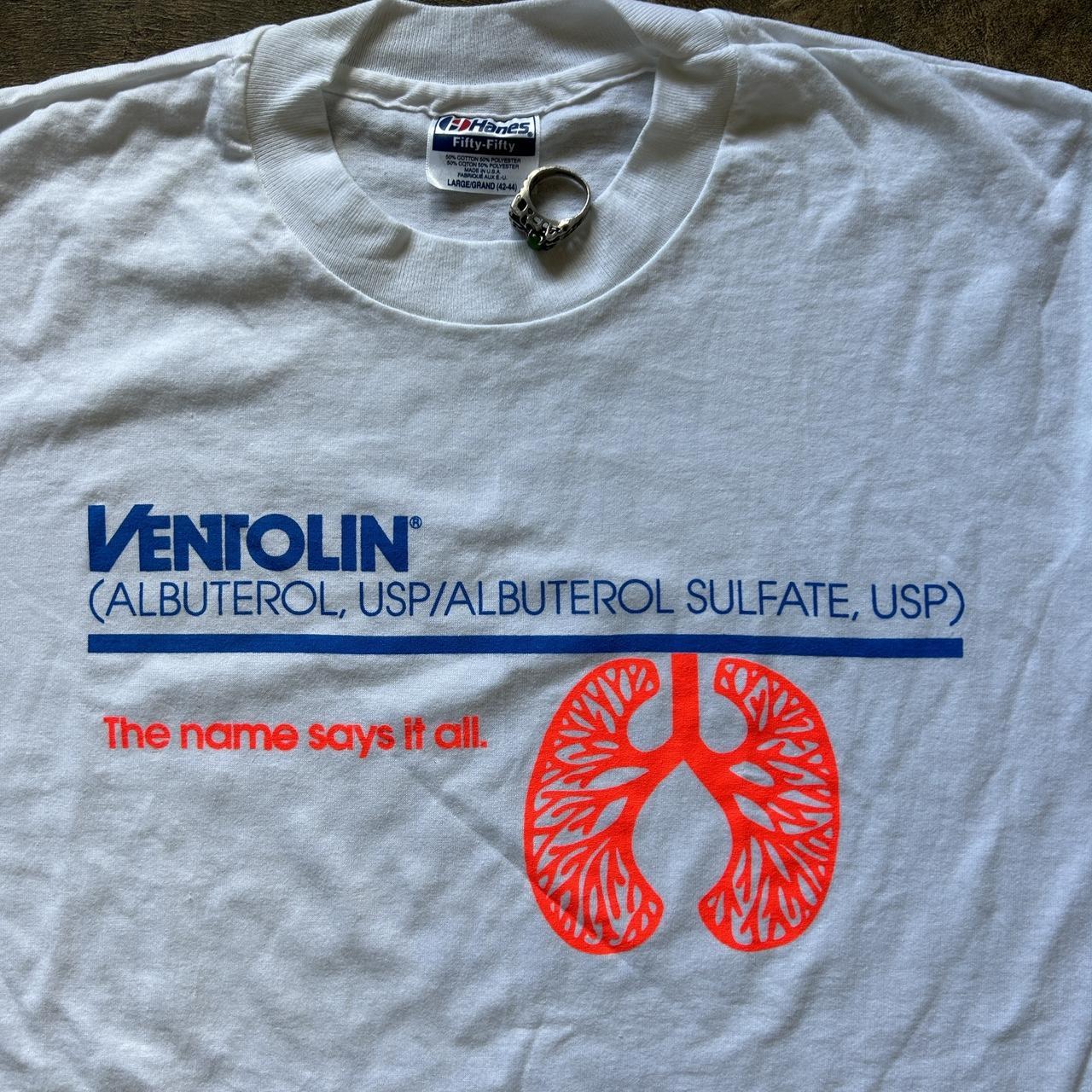 Vintage 80’s Deadstock Ventolin Pharmaceutical... - Depop