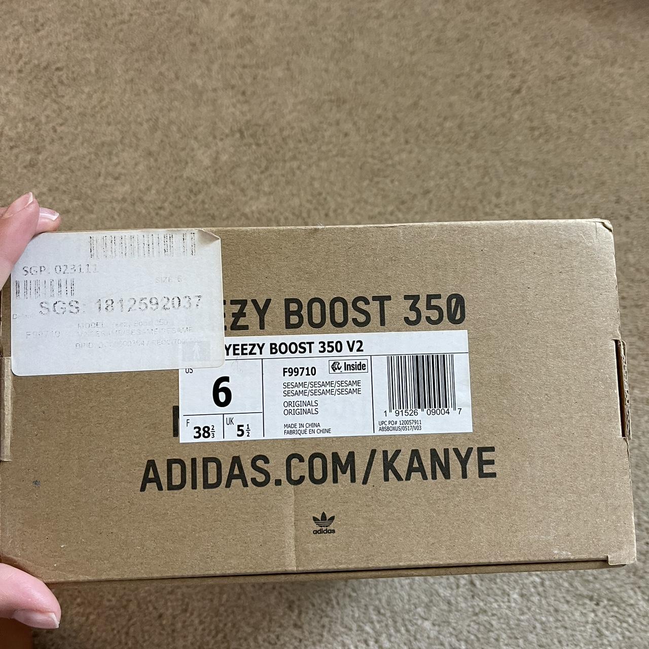 Yeezy 350 Sesame. Rare color. Size 6 Men’s... - Depop