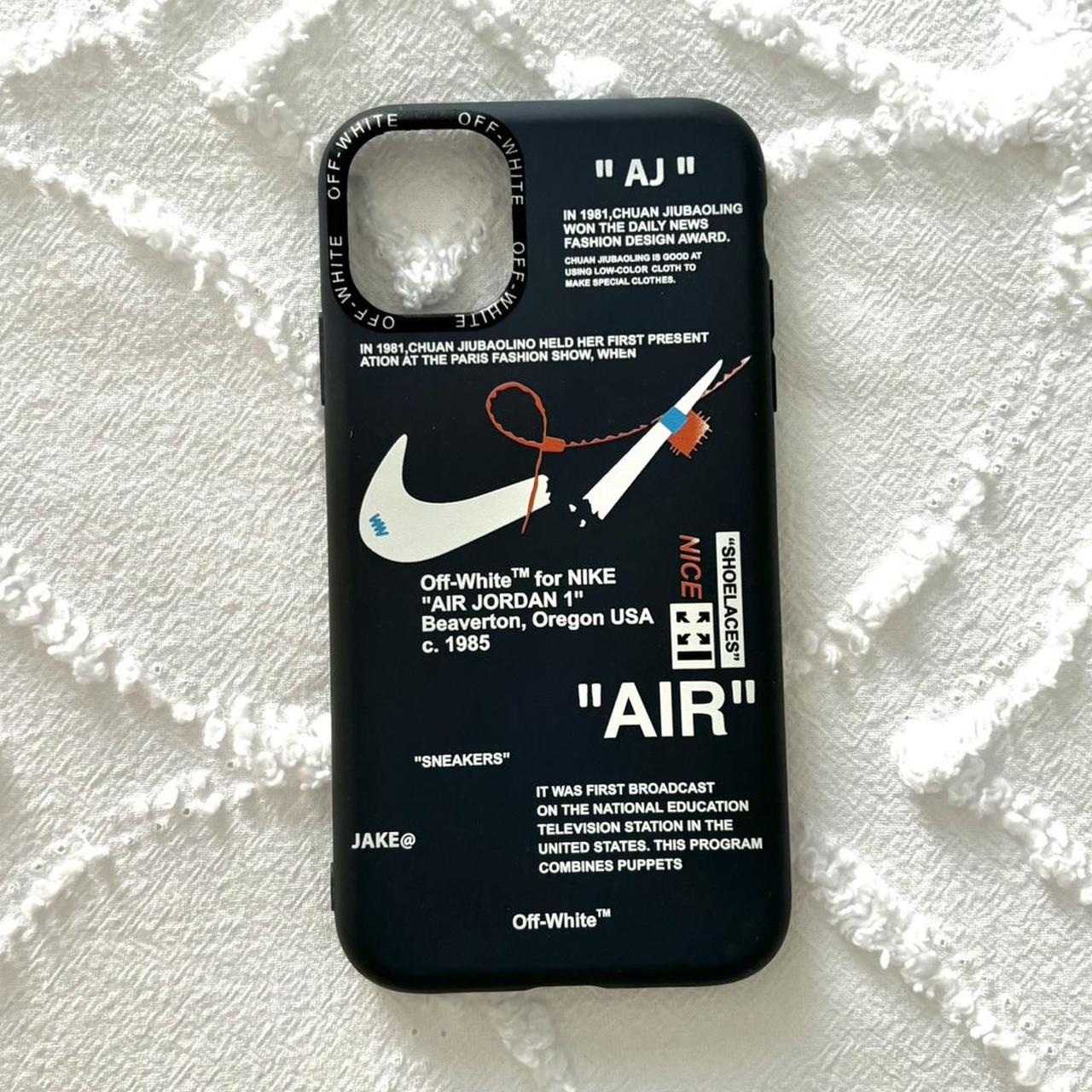 iPhone 11 Case Nike “Air” trendy navy blue... - Depop