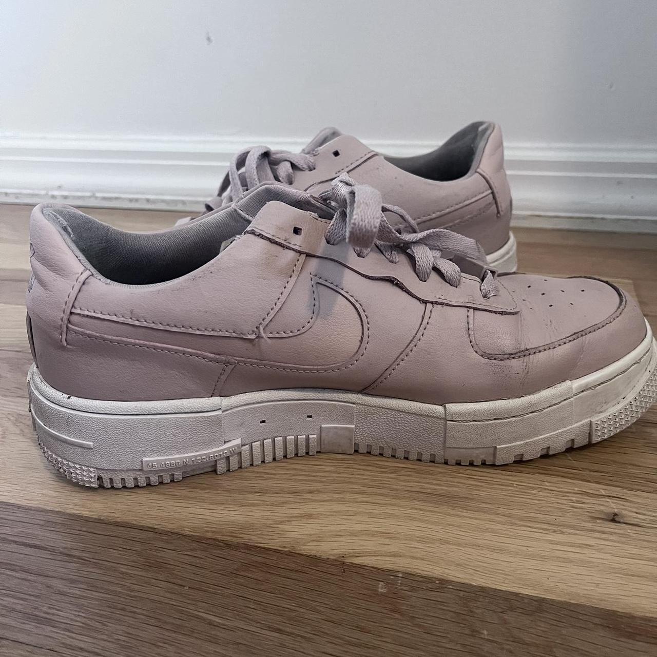 Nike light pink Air Force size 10 still in good... | Depop