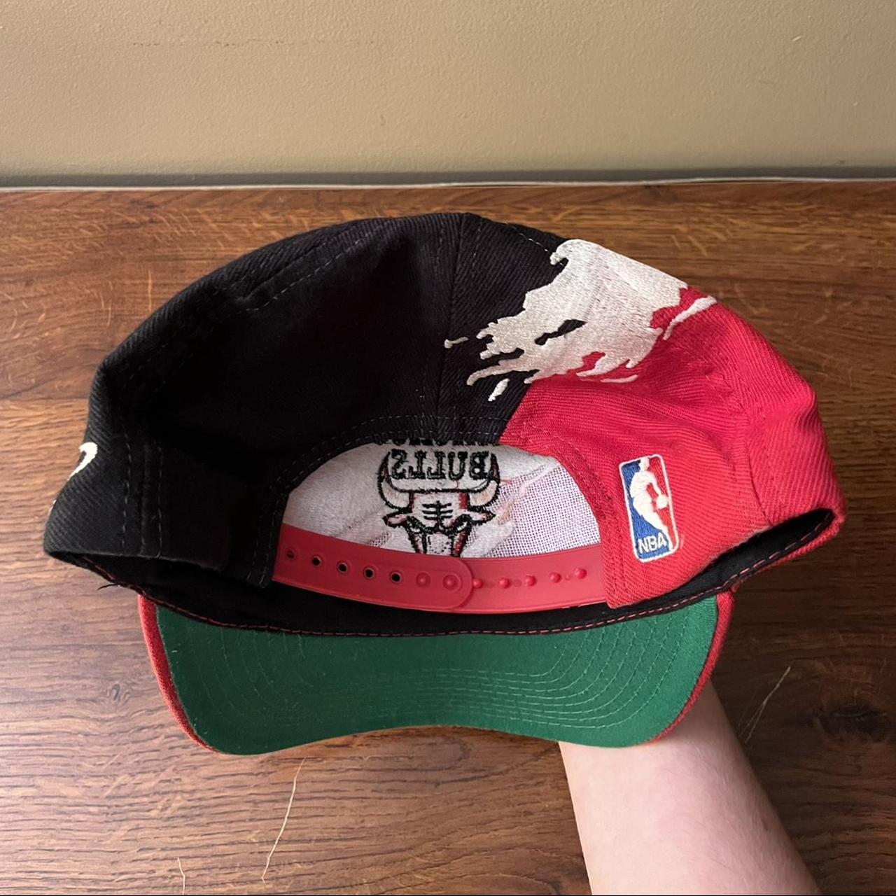 Vintage 90s Logo Athletic Chicago Bulls Splash... - Depop
