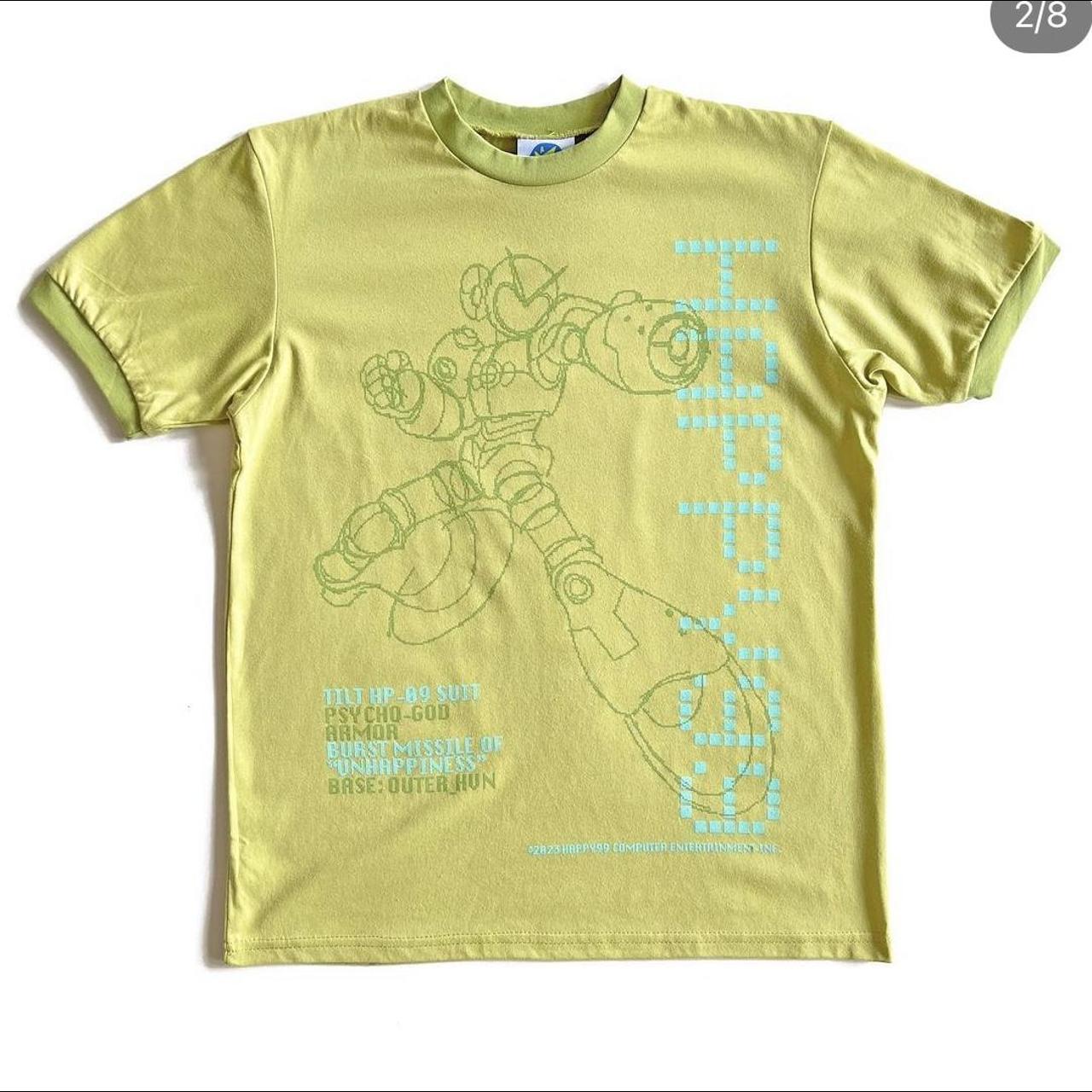 Happy 99 online TILT HP-09 Ringer Tee - Green/Wasabi... - Depop