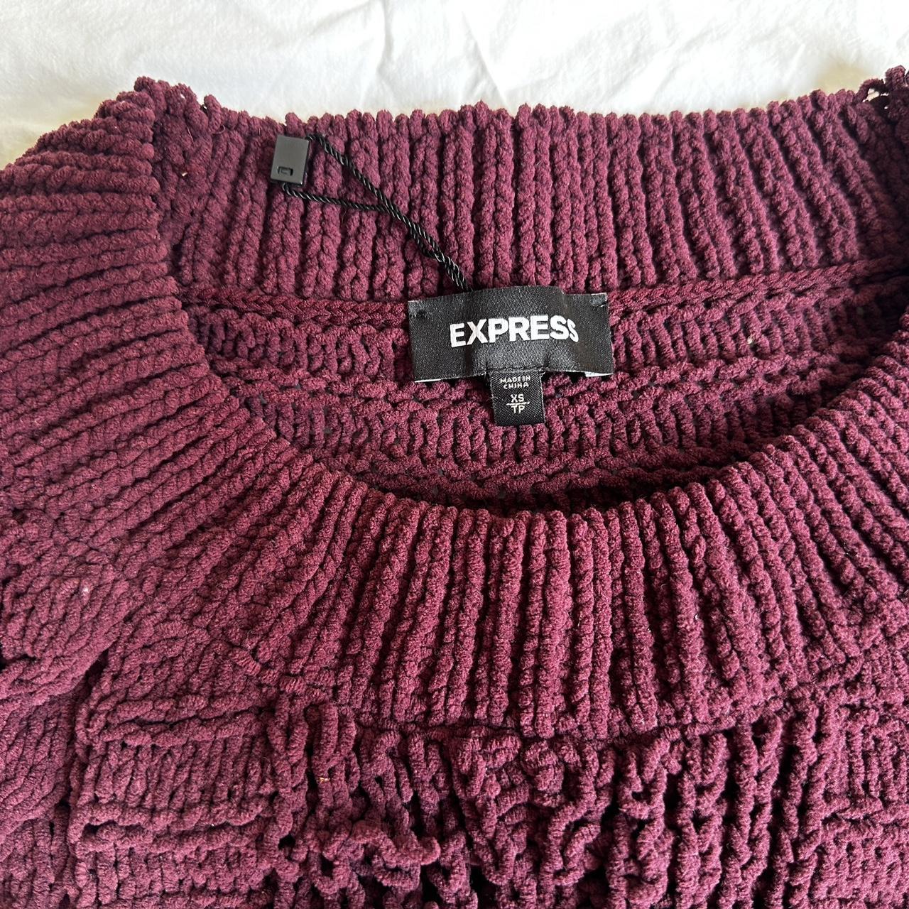 cozy chunk matron cable-knit express sweater - Depop