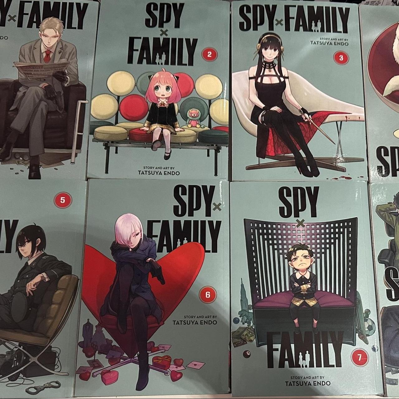 spy x family volumes 1-8 SET - Depop