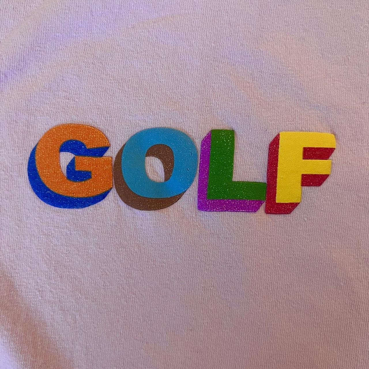 PINK GOLF TYLEE THE CREATOR TEE adorable pink color... - Depop