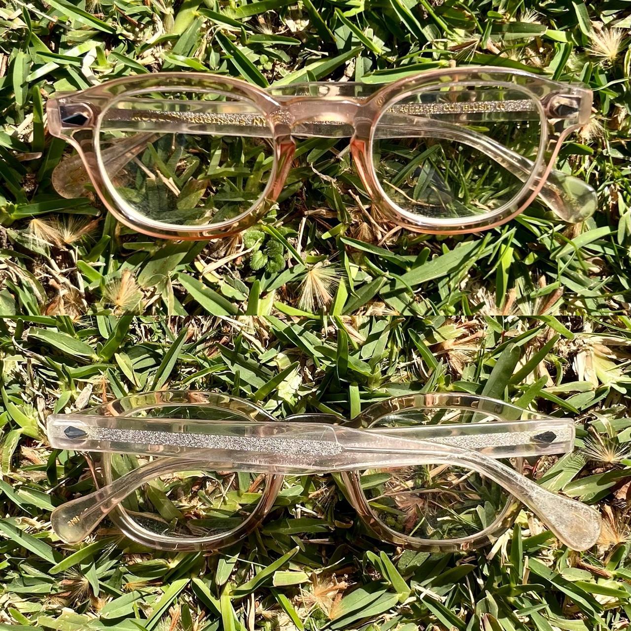 Moscot Women's Pink and Silver Accessory | Depop