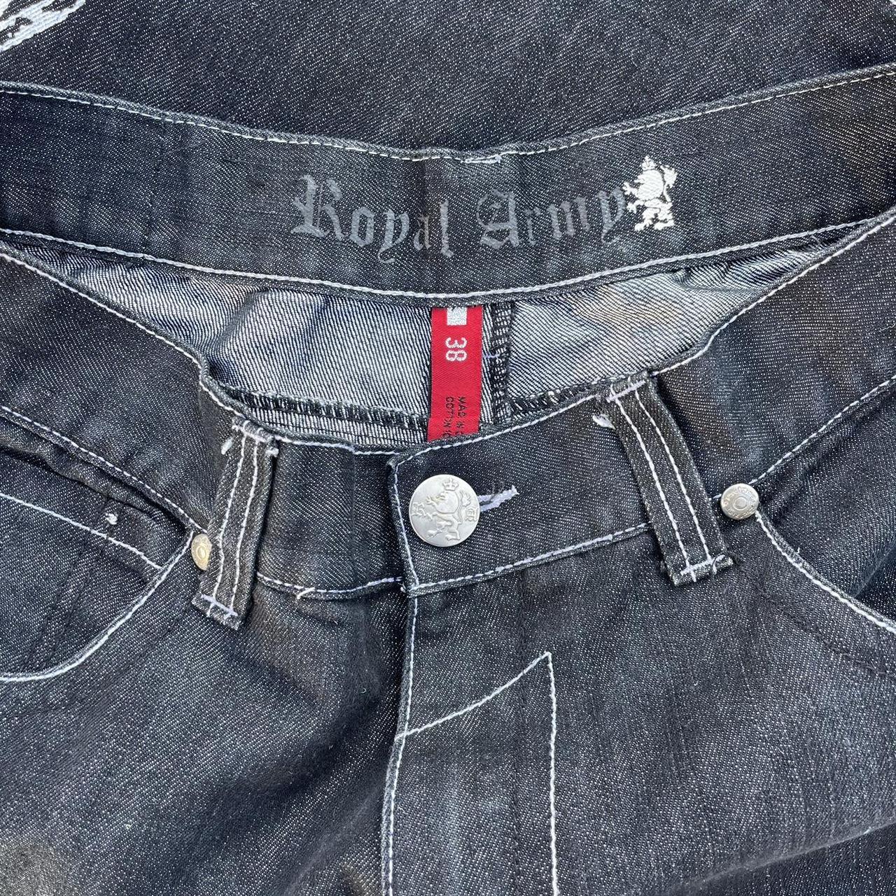 Y2K angel wing jorts Grunge, skater, Y2K Royal... - Depop