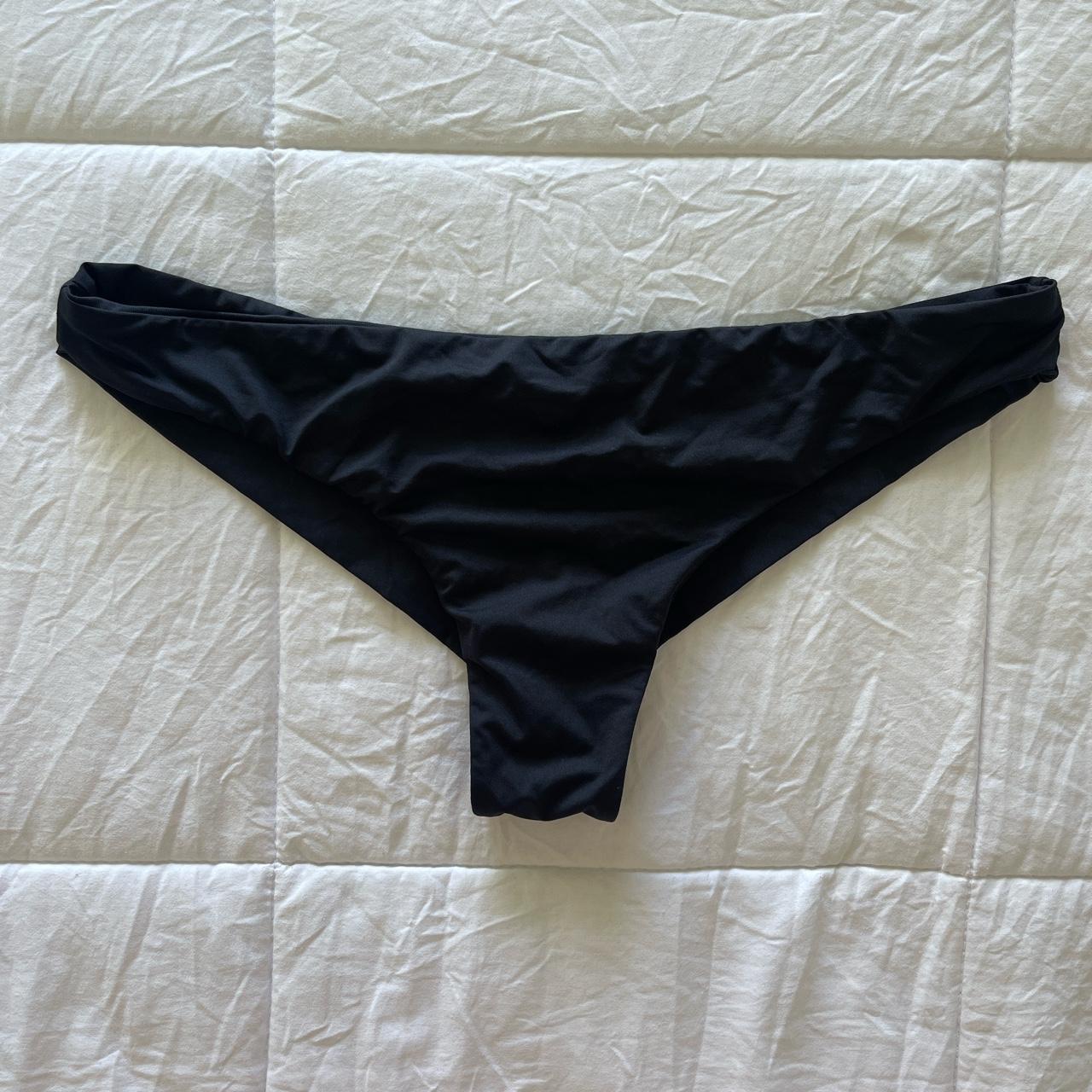 Calzedonia black bikini bottom - shipping:... - Depop
