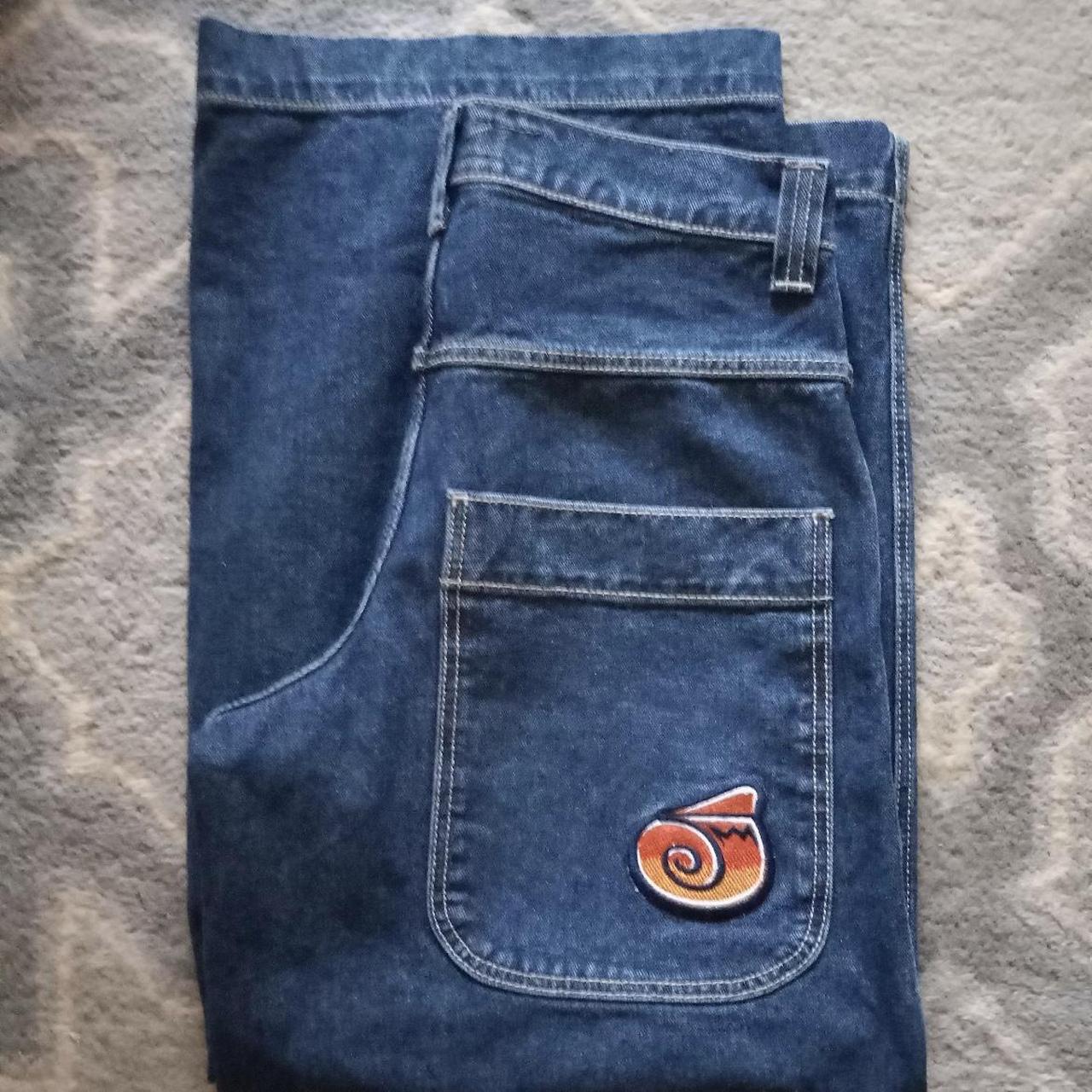 BRAND NEW JNCO jeans with logo on back pocket... - Depop