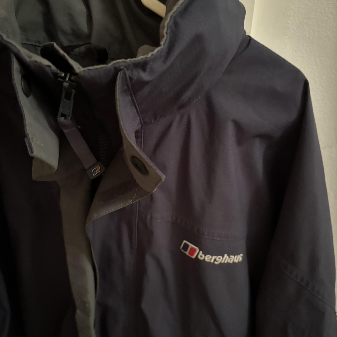 Men’s navy berghaus raincoat size large. - INSANE... - Depop