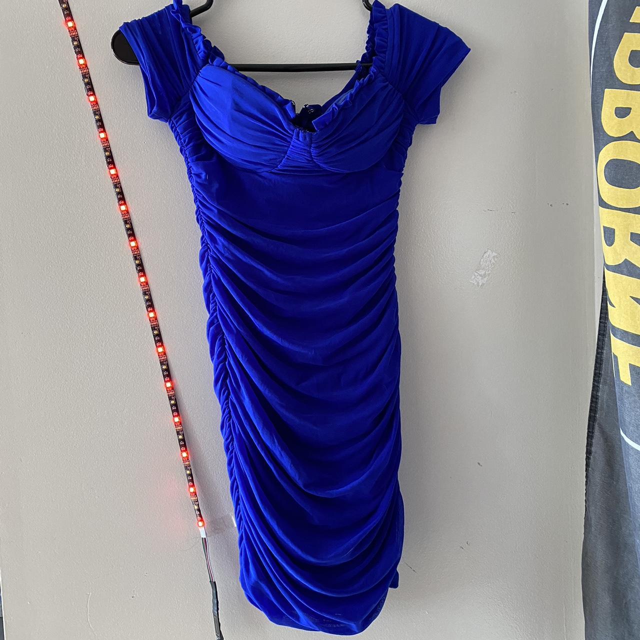 windsor off the shoulder homecoming dress *pads are... - Depop