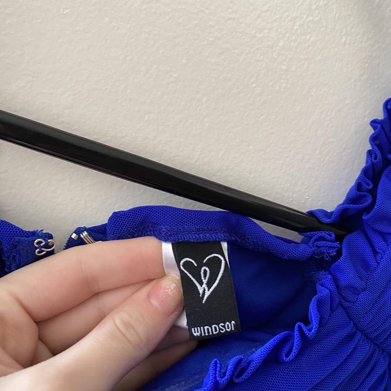 windsor off the shoulder homecoming dress *pads are... - Depop