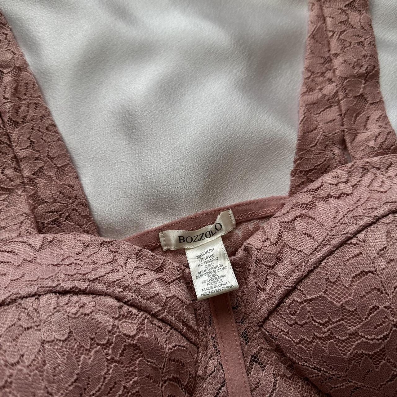 Bozzolo Corset Lace Top Brand new w/ tags Size... - Depop