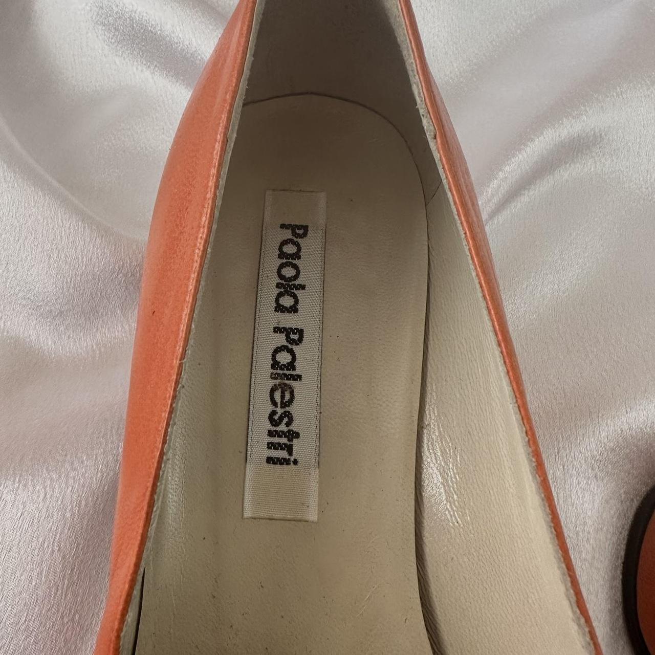 Paola Palestri 70s Heeled Loafers Made in Italy... - Depop