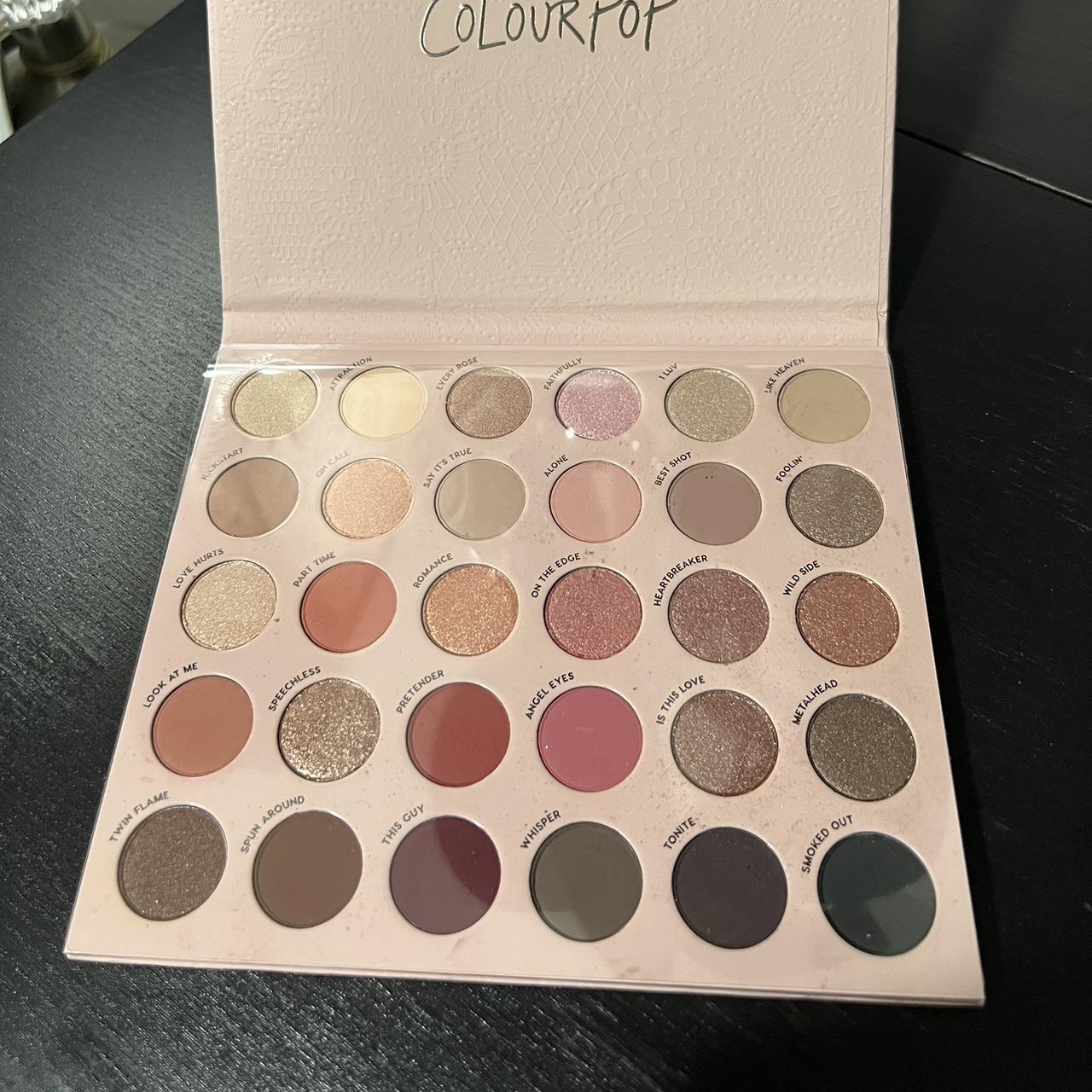 New Colourpop Smoke N Roses Palette - Depop