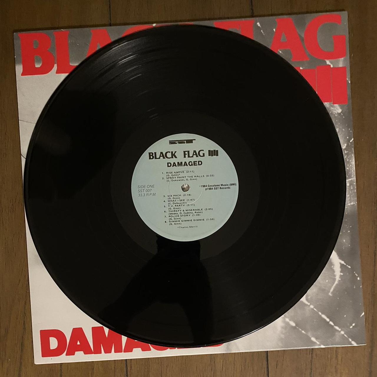 Black Flag Damaged album record in great... - Depop