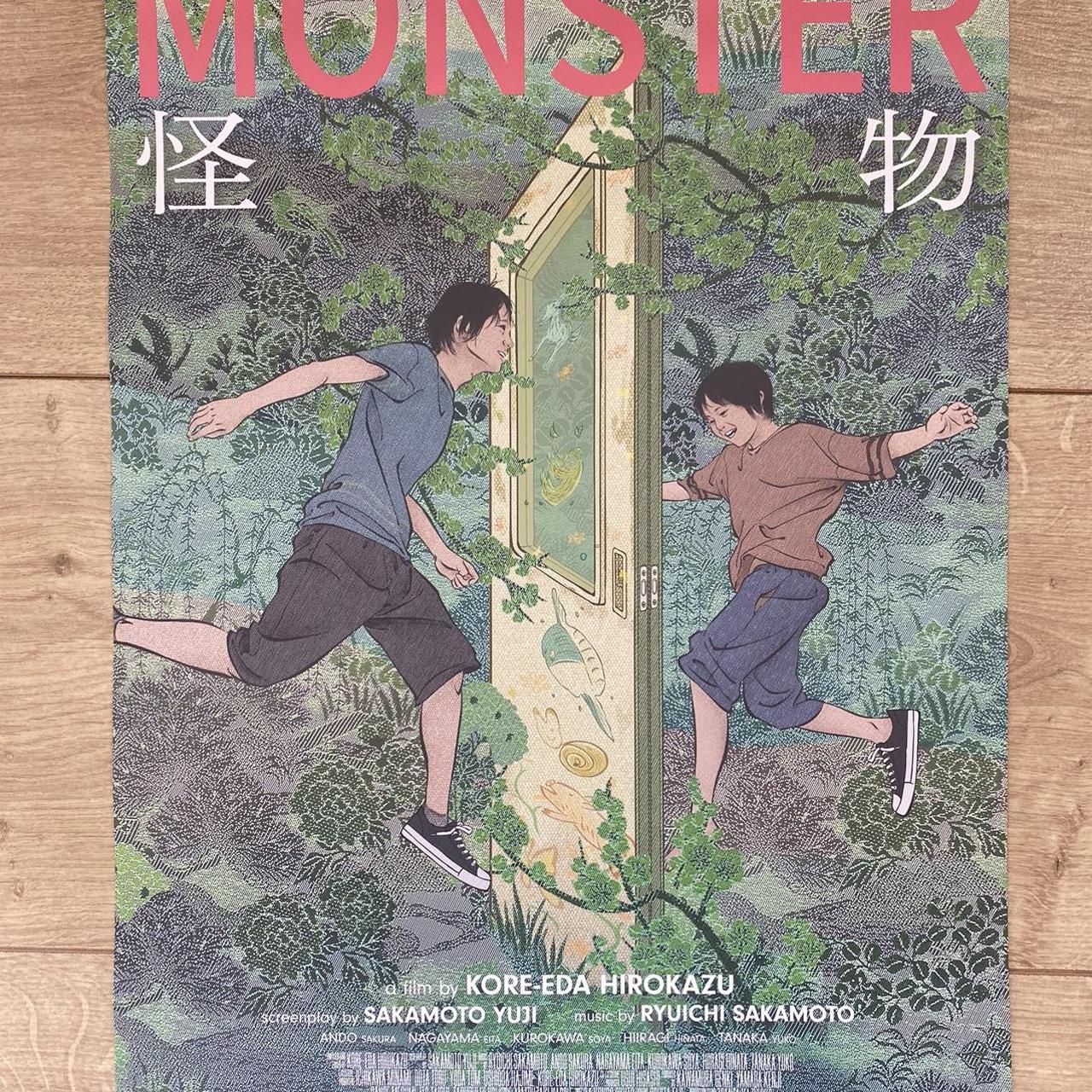 MONSTER (Kaibutsu) original UK mini poster measuring... - Depop