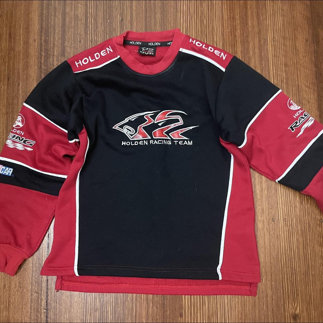 Size 10 Vintage Holden racing team jumper! Perfect... - Depop
