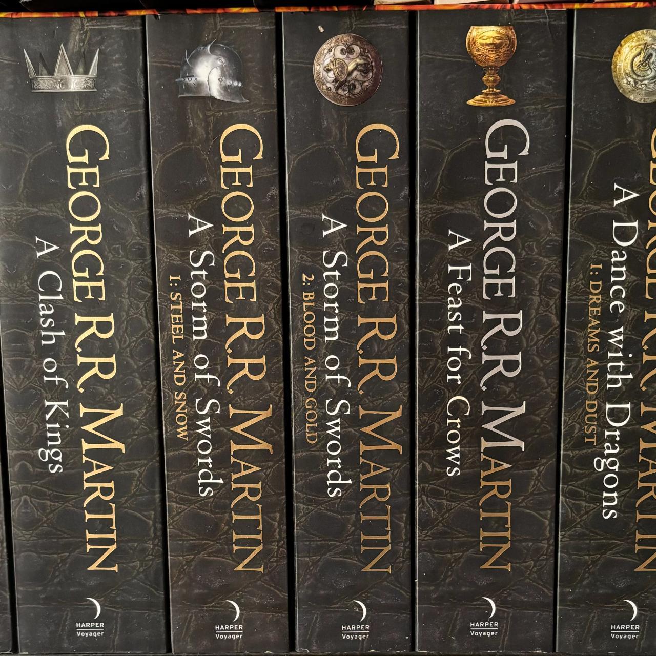Game of Thrones complete book box set by George R.R.... - Depop