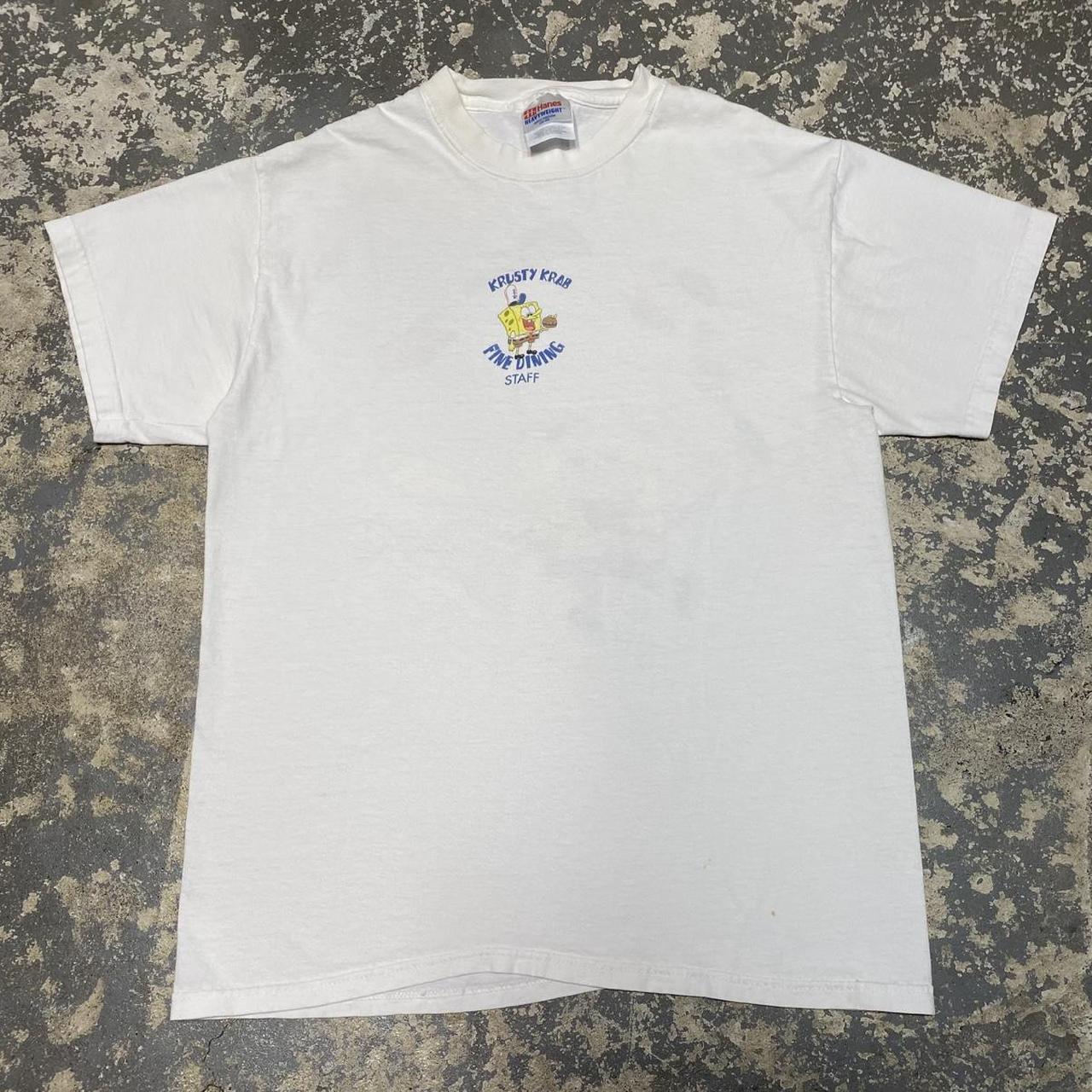 Vintage SpongeBob Krusty Krab Fine Dining Staff... | Depop