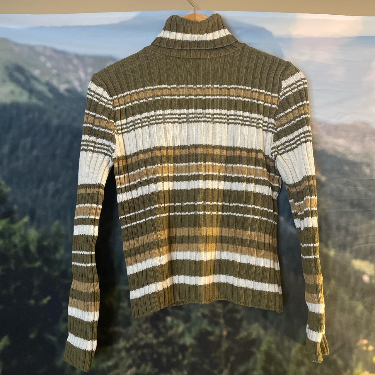 Earthy turtleneck sweater. Size M. Acrylic. Grungy... - Depop